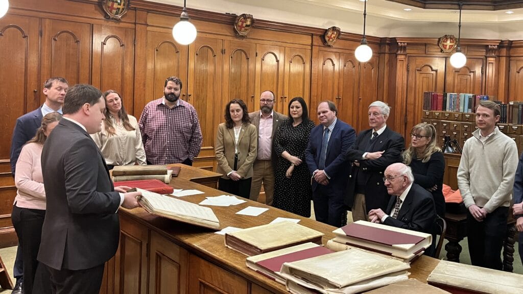 Visit to The College of Arms - WCoSP